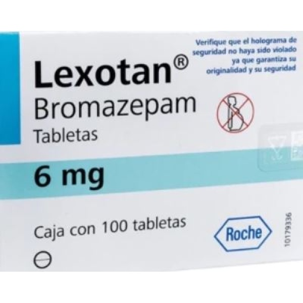 LEXOTAN 6MG 30 TABLETAS | FARMACIA RIVAS DEL CENTRO