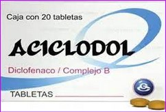 ACICLODOL 20 TABLETAS | FARMACIA RIVAS DEL CENTRO