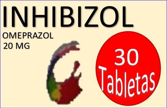 INHIBIZOL 20MG 30 TAB OMEPRAZOL | FARMACIA RIVAS DEL CENTRO