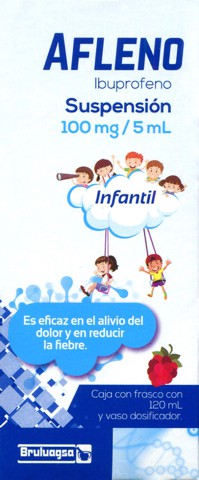 AFLENO SUSPENSION 100MG/5ML INFANTIL | FARMACIA RIVAS DEL CENTRO