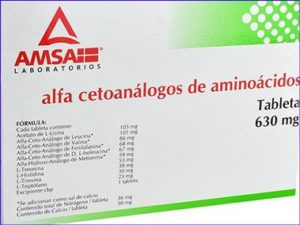 ALFA CETOANALOGOS DE AMINOACIDOS 100 TABLETAS 630MG | FARMACIA RIVAS ...