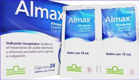 ALMAX 12 SOBRES 15 ML | FARMACIA RIVAS DEL CENTRO