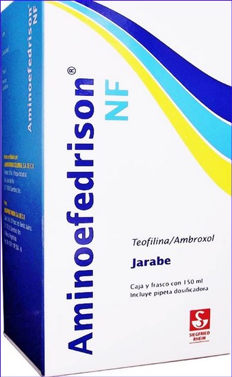 AMINOEFEDRISON NF JARABE 150ML AMBROXOL TEOFILINA | FARMACIA RIVAS DEL ...