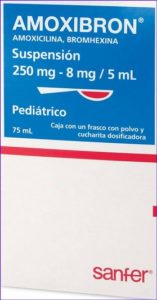 AMOXIBRON SUSPENSION 250MG | FARMACIA RIVAS DEL CENTRO