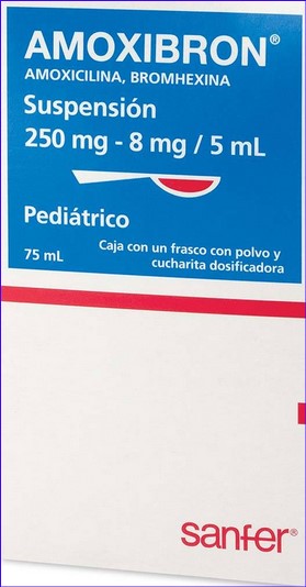AMOXIBRON SUSPENSION 250MG | FARMACIA RIVAS DEL CENTRO