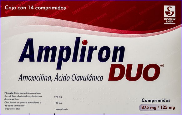 AMPLIRON DUO 14 COMPRIMIDOS 875MG/125MG | FARMACIA RIVAS DEL CENTRO