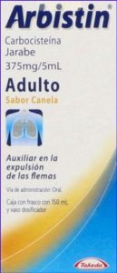ARBISTIN JARABE 375MG 5ML | FARMACIA RIVAS DEL CENTRO