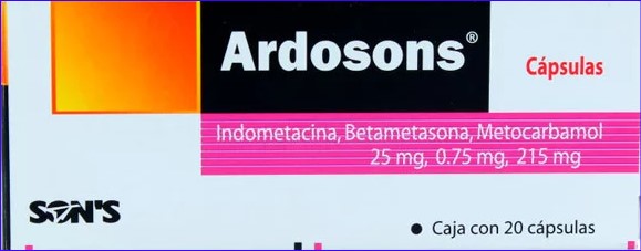 ARDOSONS 20 CAPSULAS. | FARMACIA RIVAS DEL CENTRO