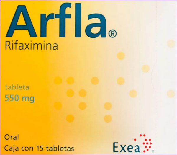 ARFLA 15 TABLETAS 550MG | FARMACIA RIVAS DEL CENTRO