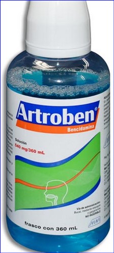 ARTROBEN 540MG/360ML SOLUCION BENCIDAMINA | FARMACIA RIVAS DEL CENTRO