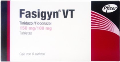 FASIGYN VT 150MG 6TABLETAS | FARMACIA RIVAS DEL CENTRO
