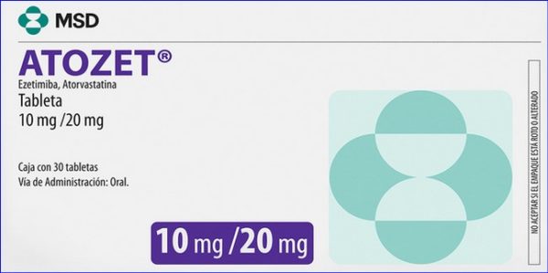 ATOZET 30 TABLETAS 10MG 20MG | FARMACIA RIVAS DEL CENTRO