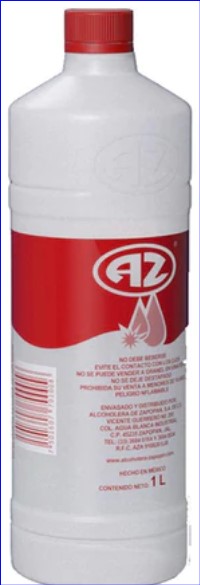 AZ ALCOHOL 96 ETILICO 1L | FARMACIA RIVAS DEL CENTRO