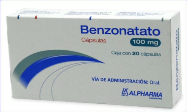 BENZONATATO 20 CAPSULAS 100MG | FARMACIA RIVAS DEL CENTRO