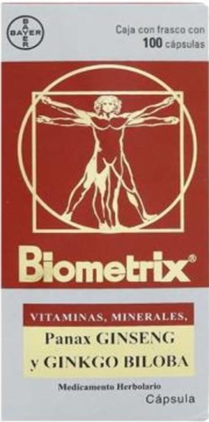 BIOMETRIX 100 CAPSULAS 400UI | FARMACIA RIVAS DEL CENTRO