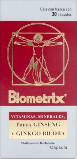 BIOMETRIX 30 CAPSULAS | FARMACIA RIVAS DEL CENTRO