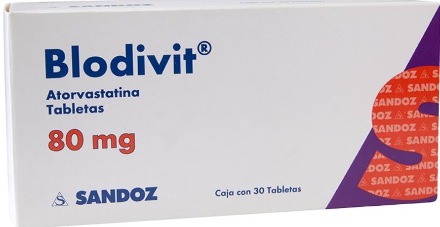 BLODIVIT 80MG ATORVASTATINA 30 TAB | FARMACIA RIVAS DEL CENTRO