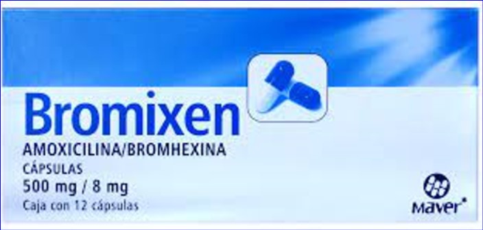BROMIXEN 12 CAPSULAS 500MG/8MG | FARMACIA RIVAS DEL CENTRO