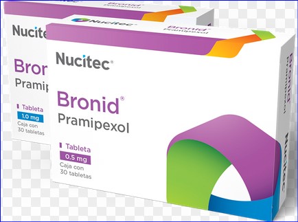 BRONID PRAMIPEXOL 30 TABLETAS 1MG | FARMACIA RIVAS DEL CENTRO