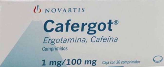 CAFERGOT 30 COMPRIMIDOS 1MG/100MG | FARMACIA RIVAS DEL CENTRO