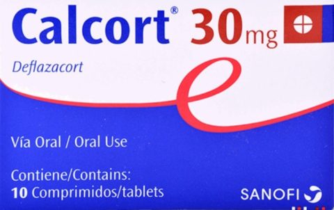 CALCORT 10 TABLETAS 30MG | FARMACIA RIVAS DEL CENTRO