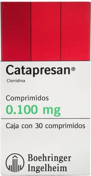 CATAPRESAN 30 TABLETAS 0.100MG | FARMACIA RIVAS DEL CENTRO