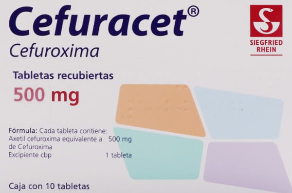 CEFURACET 500MG TAB C10 | FARMACIA RIVAS DEL CENTRO