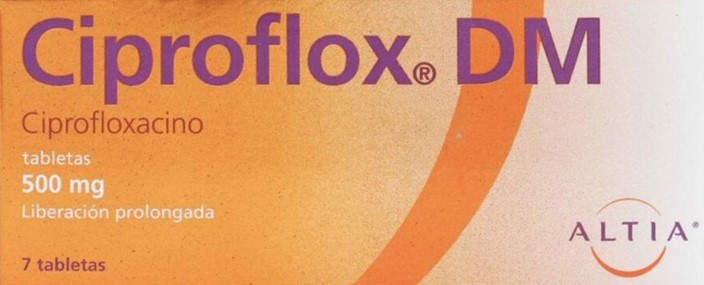 CIPROFLOX DM 7 TABLETAS 500MG | FARMACIA RIVAS DEL CENTRO
