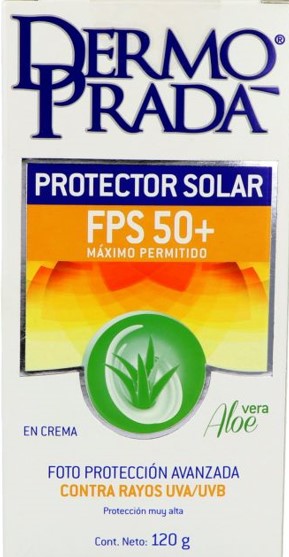 DERMO PRADA PROTECTOR SOLAR 120G CREMA ALOE VERA | FARMACIA RIVAS DEL ...