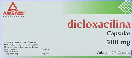 DICLOXACILINA 20 CAPSULAS 500MG | FARMACIA RIVAS DEL CENTRO