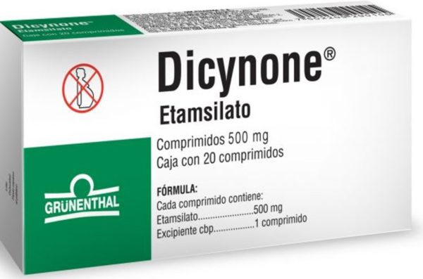 DICYNONE 500MG CAP C20 | FARMACIA RIVAS DEL CENTRO