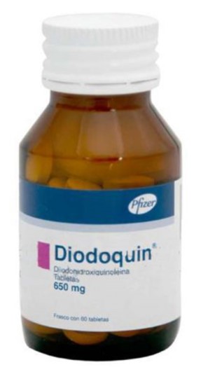 DIODOQUIN 60 TABLETAS 650MG | FARMACIA RIVAS DEL CENTRO