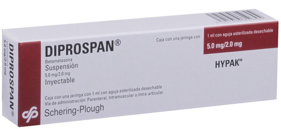 DIPROSPAN 5MG INYECTABLE | FARMACIA RIVAS DEL CENTRO
