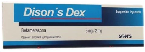 DISON´S DEX SUSPENSION 5MG INYECTABLE | FARMACIA RIVAS DEL CENTRO