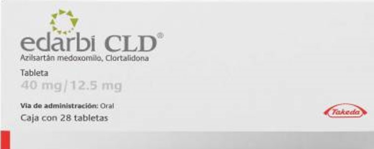 EDARBI CLD 28 TABLETAS 40MG 12.5MG | FARMACIA RIVAS DEL CENTRO