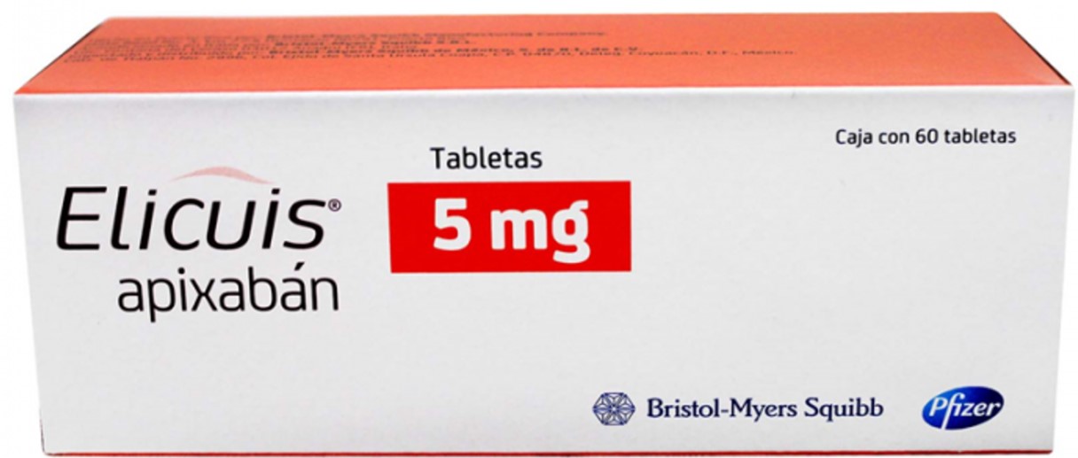ELICUIS 5MG 60TABLETAS | FARMACIA RIVAS DEL CENTRO