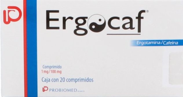 ERGOCAF 20 COMPRIMIDOS 1MG 100MG | FARMACIA RIVAS DEL CENTRO