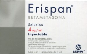 ERISPAN SOLUCION INYECTABLE 1 AMPOLLETA | FARMACIA RIVAS DEL CENTRO
