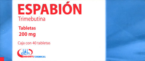 ESPABION 200 MG C/40 TAB. TRIMEBUTINA. | FARMACIA RIVAS DEL CENTRO