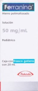 FERRANINA 50MG SOLUCION 20ML | FARMACIA RIVAS DEL CENTRO