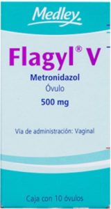 FLAGYL V 10 OVULOS 500MG | FARMACIA RIVAS DEL CENTRO