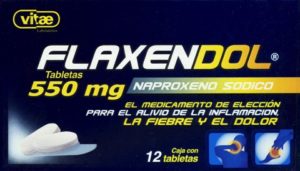 FLAXENDOL 550MG 12 TABLETAS | FARMACIA RIVAS DEL CENTRO