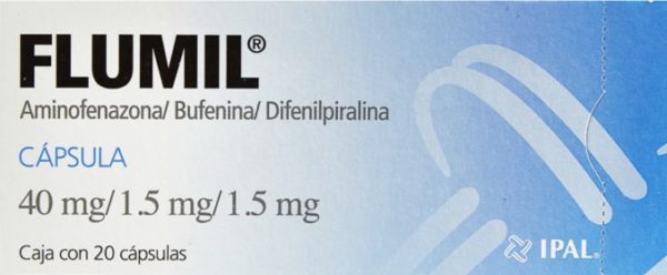 FLUMIL 40/1.5/1.5MG CAPS 20 | FARMACIA RIVAS DEL CENTRO