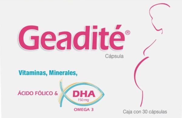 GEADITE 30 CAPSULAS 150MG | FARMACIA RIVAS DEL CENTRO