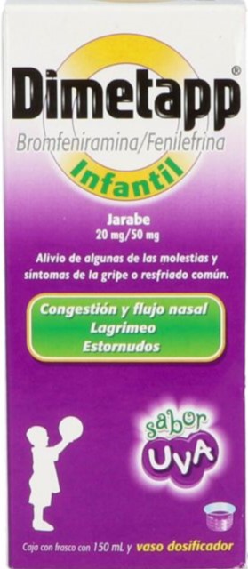DIMETAPP FRASCO 150ML 20MG 50MG | FARMACIA RIVAS DEL CENTRO