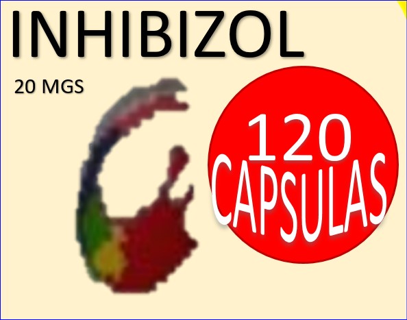INHIBIZOL 20 MGS. 120 CAPSULAS | FARMACIA RIVAS DEL CENTRO