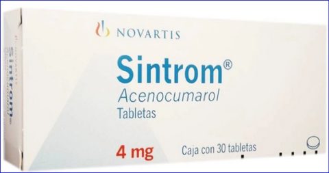 SINTROM 4 MG C/30 TAB. | FARMACIA RIVAS DEL CENTRO