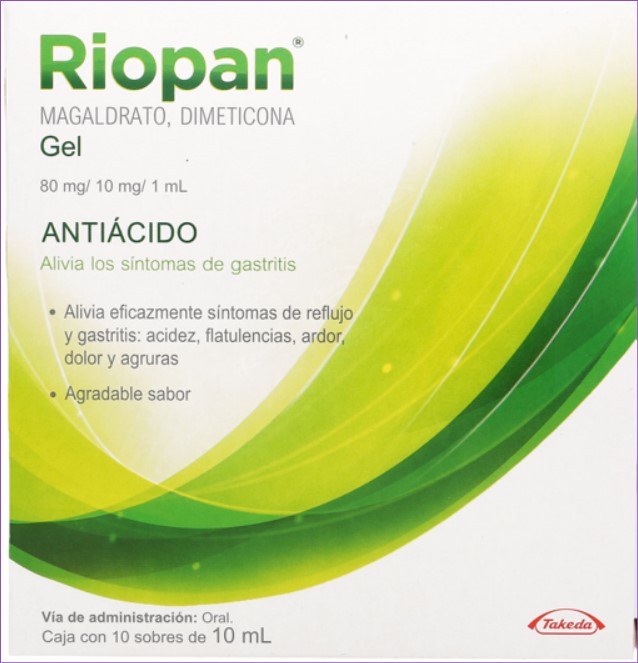 RIOPAN 10 SOBRES 10ML | FARMACIA RIVAS DEL CENTRO