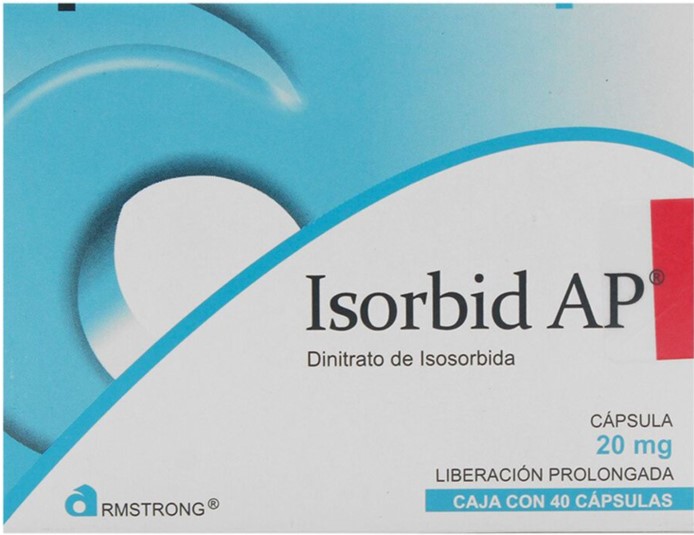 ISORBID AP 40 CAPSULAS 20MG | FARMACIA RIVAS DEL CENTRO