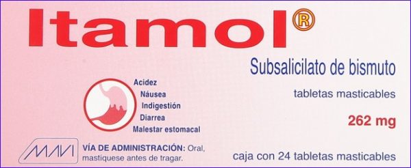 ITAMOL 262MG 24 TABLETAS | FARMACIA RIVAS DEL CENTRO